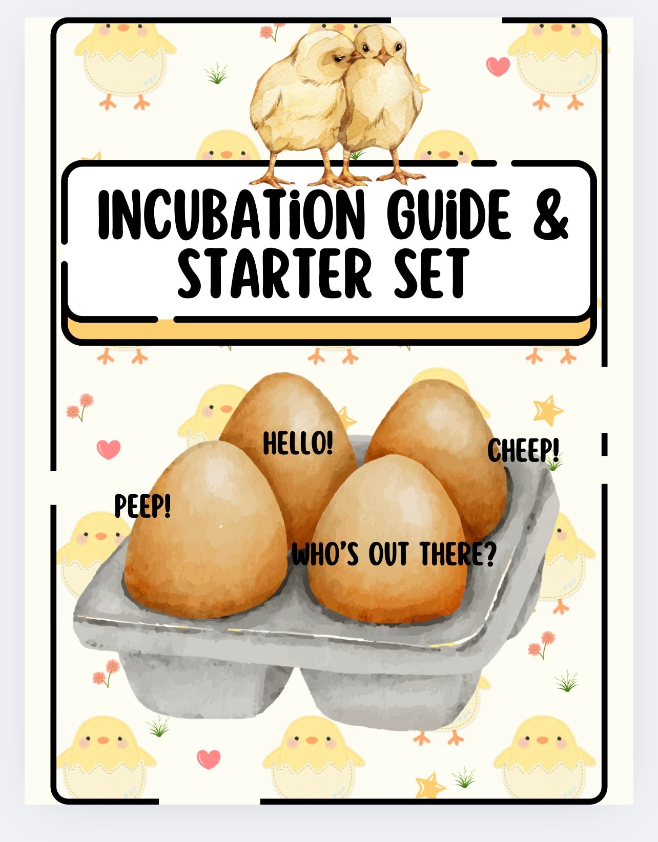 Incubation Guide & Starter Set – Funny Farm & Co.